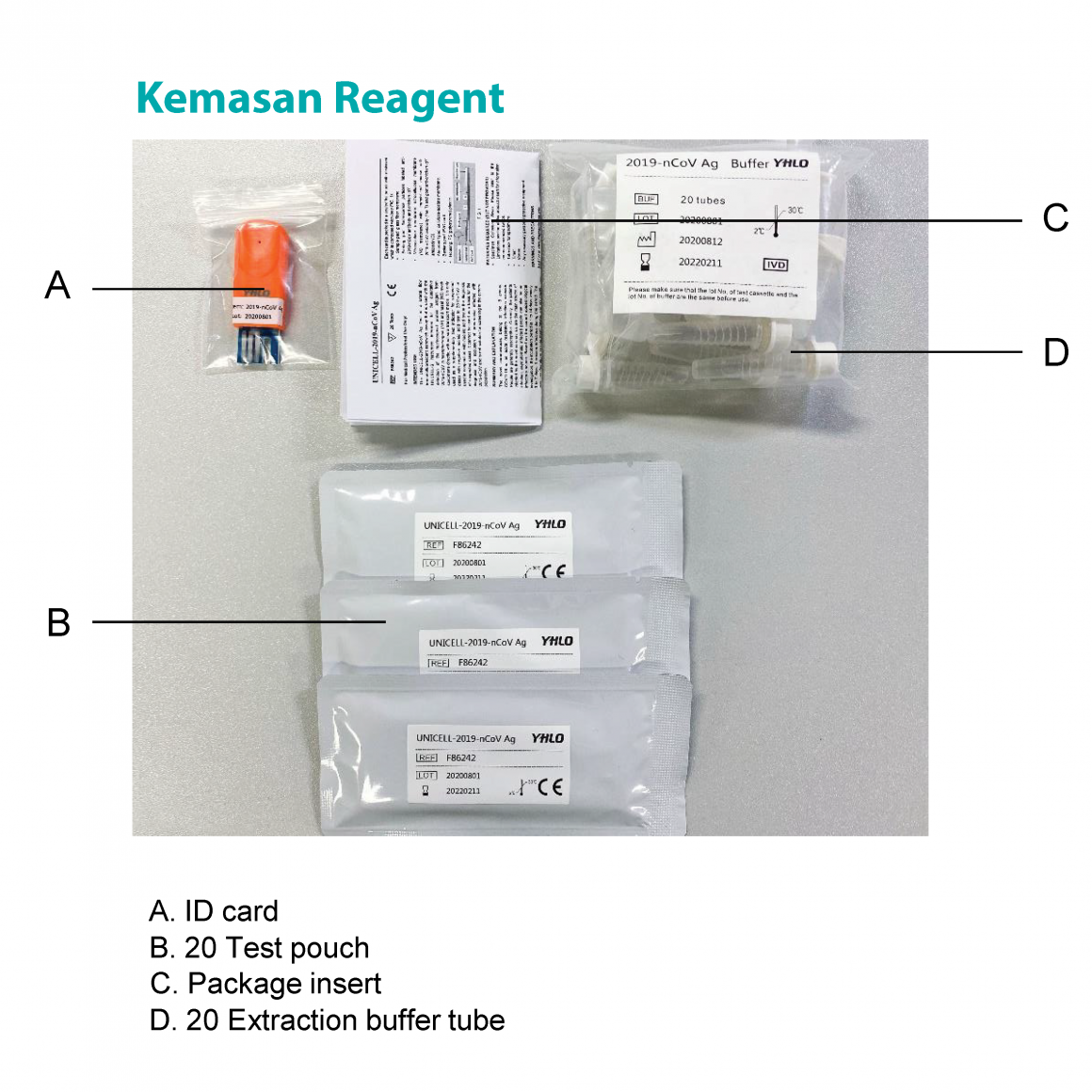 YHLO UNICELL - Rapid Test Antigen COVID19 - PT. SETIA ANUGRAH MEDIKA
